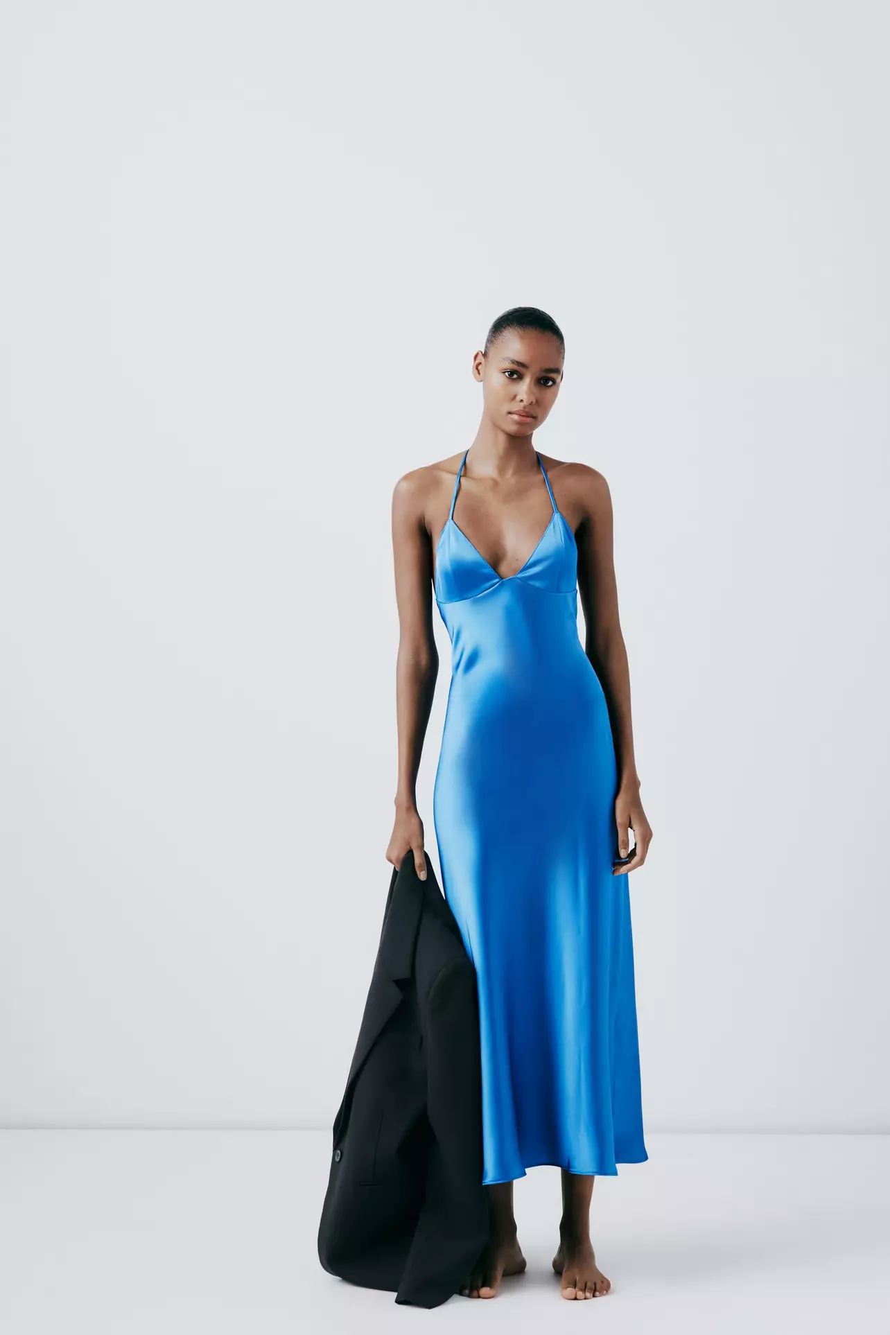 Zara silky dress store